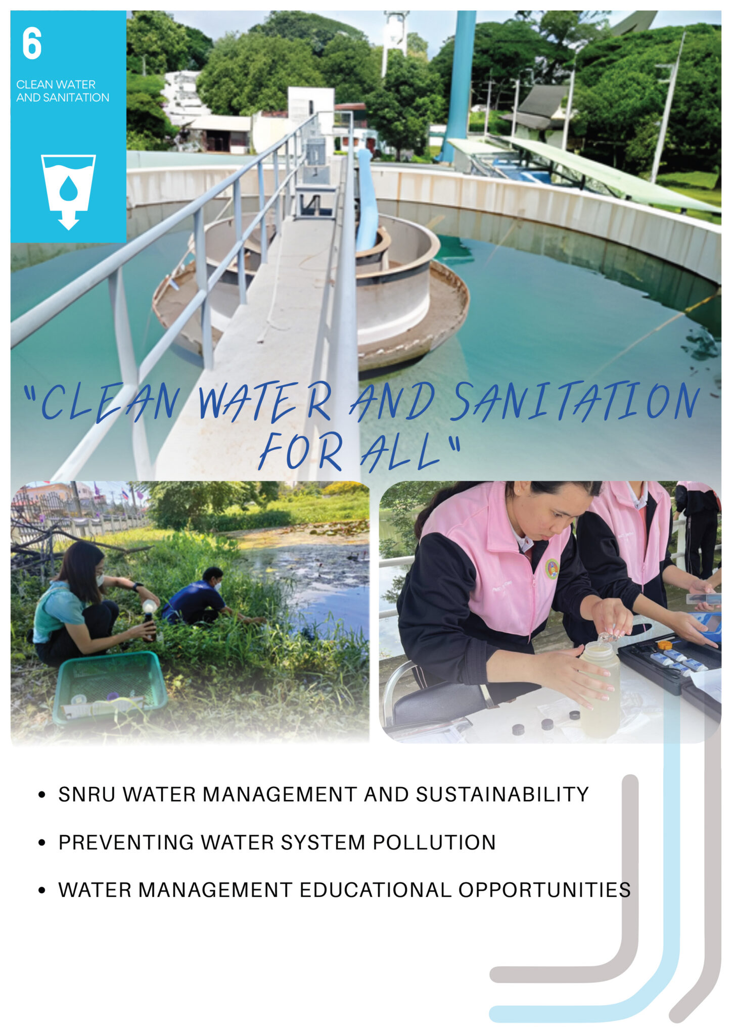 Report 2024 SDG 6 – SDGs-SNRU